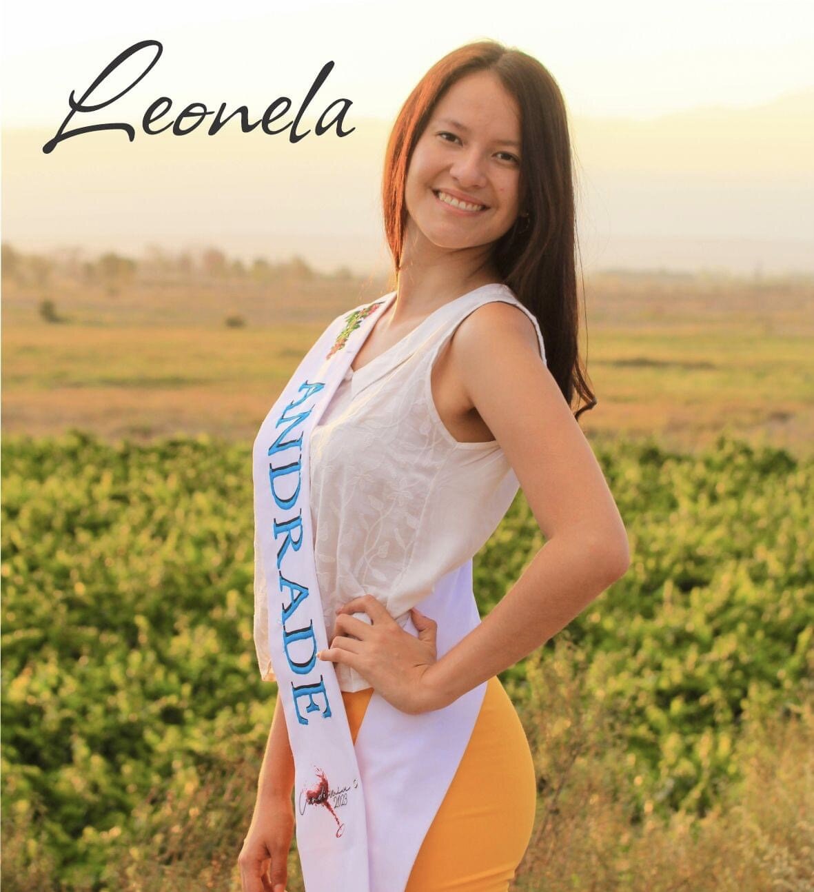 Andrade tiene un sueño y se llama Leonela Bordón